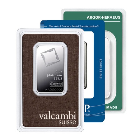 31,1g Sztabka platyna - sklep.mennicametale.com.pl